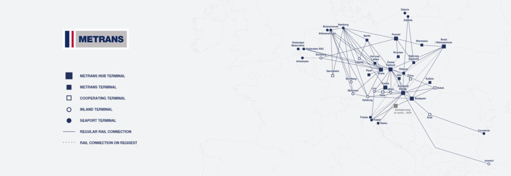 METRANS – Global Logistics within Europe Powerful Intermodal Network